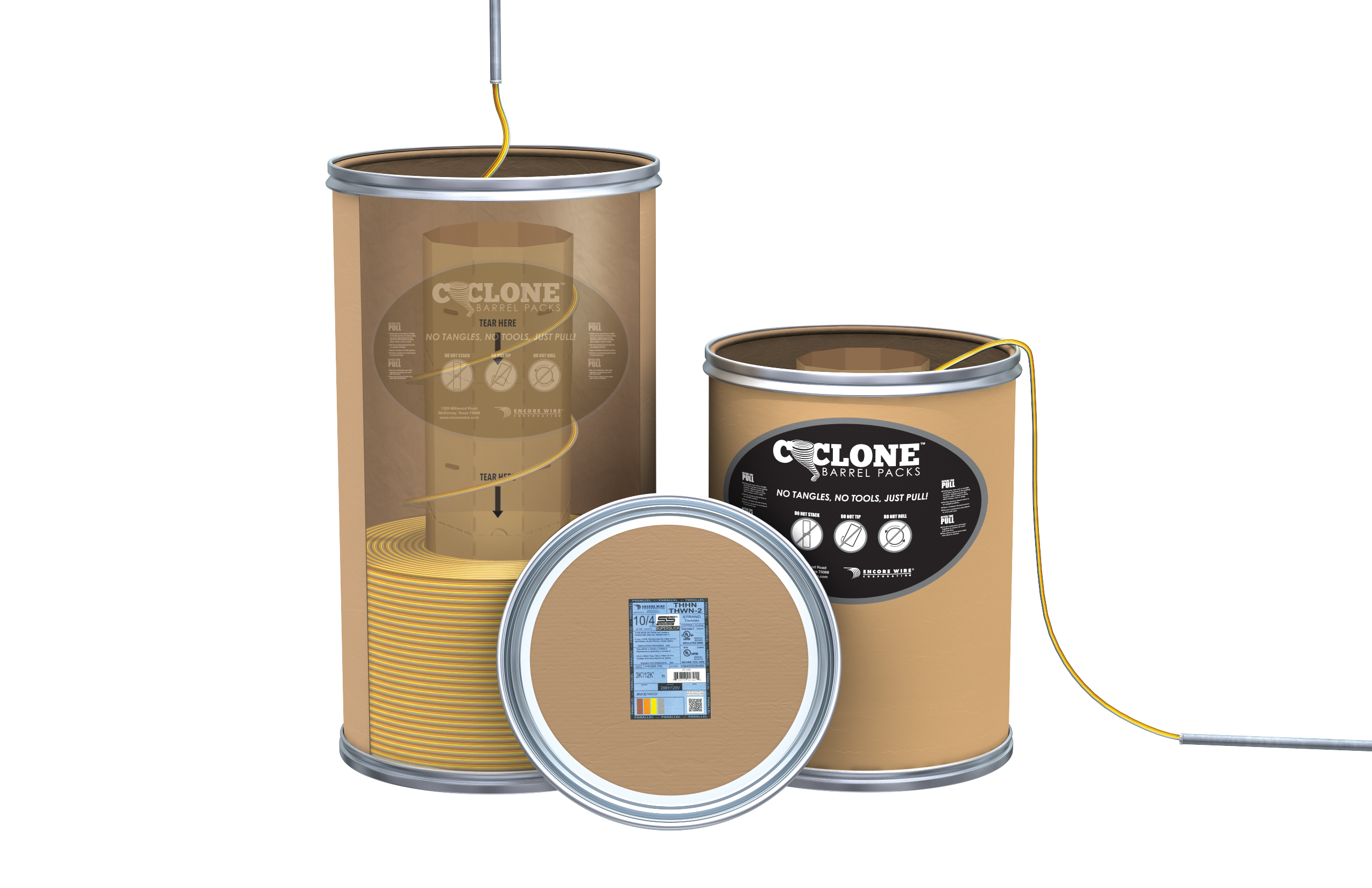 Cyclone Barrel Pack® | Encore Wire Corporation